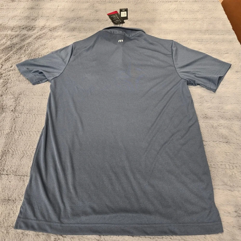 Travis Mathew | Shirts | Travis Mathew Coto Performance Polo Indigo ...